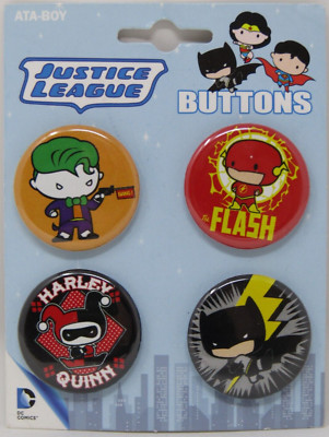 Ata-Boy DC Comics Justice League Buttons | eBay
