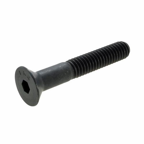 Pack of 50 Plain Black Countersunk Socket Screw 1/4 x 20 TPI UNC x 3-1/ ...