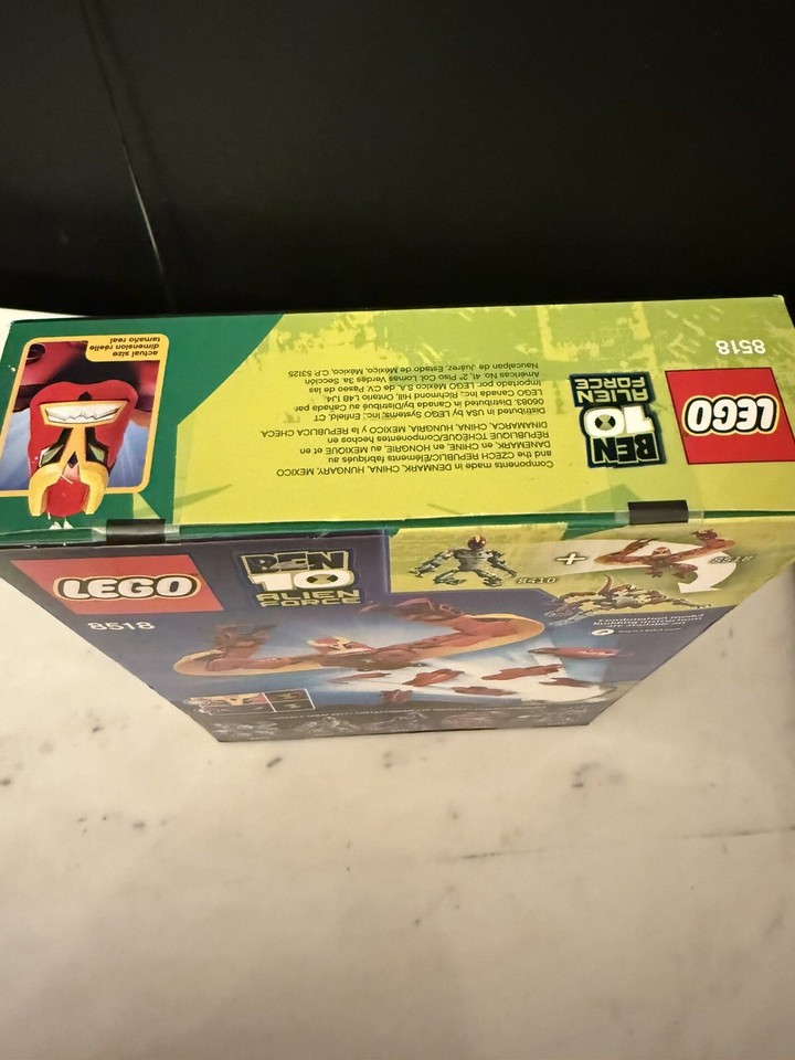 LEGO Ben 10: Alien Force Jet Ray 8518- New in Box 673419130912 | eBay