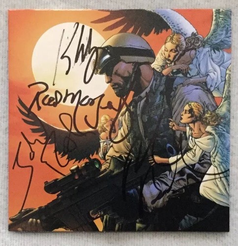 Autographed/Signed Winger “IV” CD Shrapnel Records 2006 Kip Winger + 3 ...