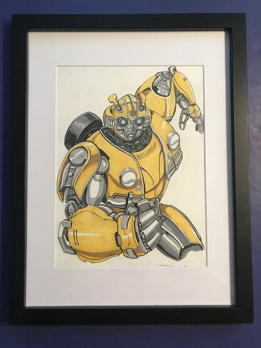 Bumblebee Drawing Transformers