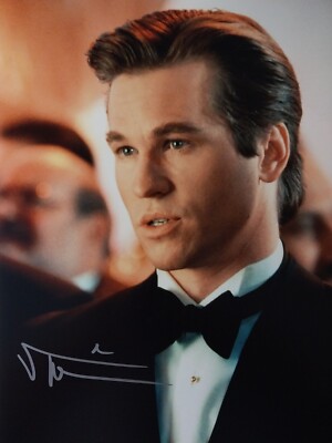 Val Kilmer hand signed 8 x 10 Photo Batman Forever LOA Genuine Athentic ...