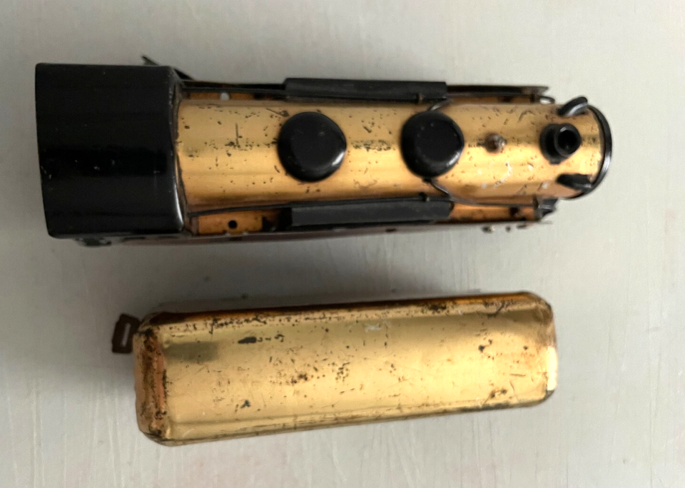 Marx Pre-War 027 Gauge Canadian Pacific/NYC 396 Loco w/Tender Brass ...