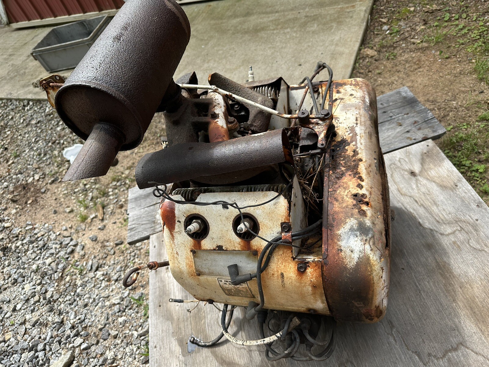1978 BOBCAT 610 MELROE ENGINE MOTOR 6560227 FOR PARTS OR REPAIR | eBay