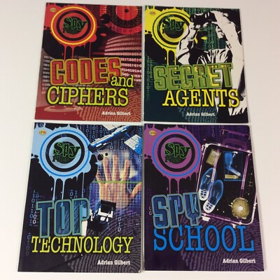 Spy Files Secret Agents Codes technology School Adrian Gilbert QEB 4 ...