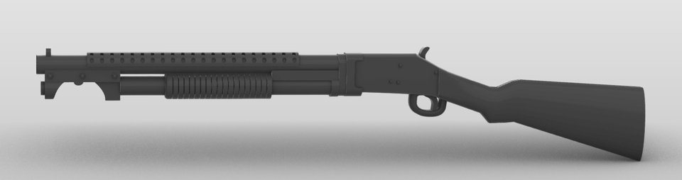 1/18 Scale Battleground M1897 Shotgun - Trench version | eBay
