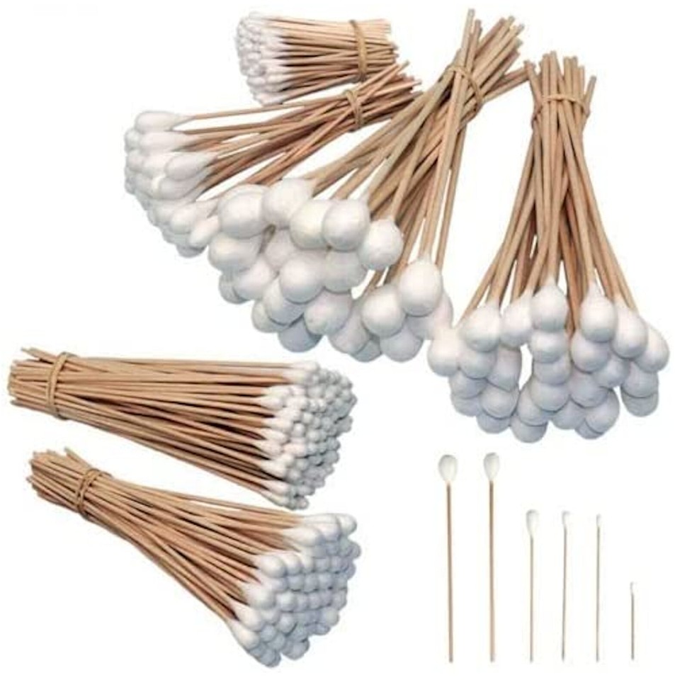 325PC Industrial Large Cotton Swab Set Tips Assortment Detailing ...