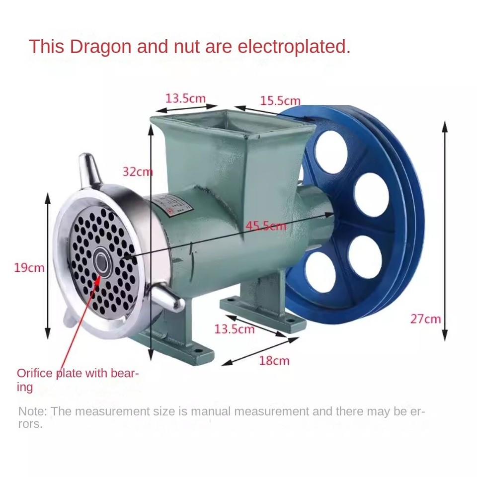 32 42 52 62 Cast Iron Meat Grinder Manual Meat Grinder Meat Grinder ...