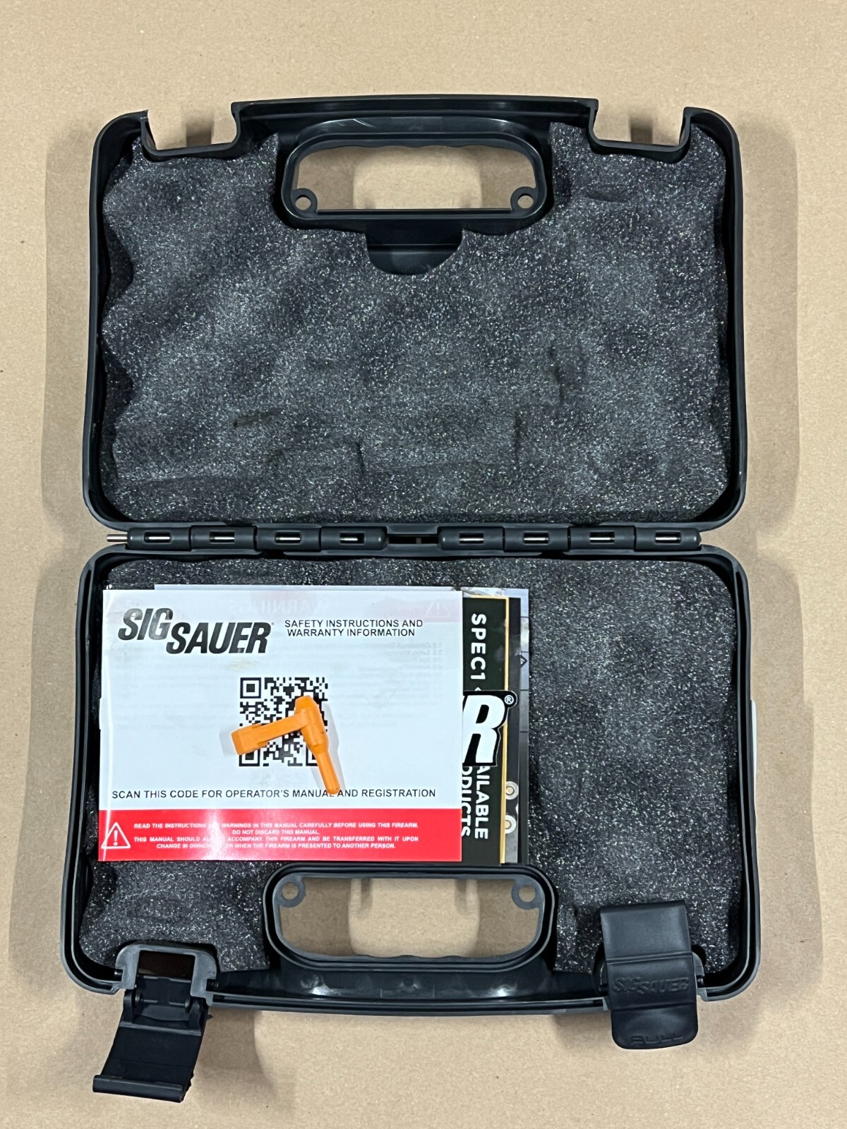 Sig Sauer Pistol Case LARGE Fits P320 M17 M18 P220 P226 P365 - New (LOT ...