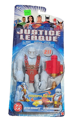Justice League Ultra-Humanite Action Figure W/ Morph Gear 2004 Mattel ...