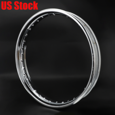 18" REAR WHEEL 1.85 CHROME RIM 36 HOLE For HONDA CB250 CB350 CB350G ...