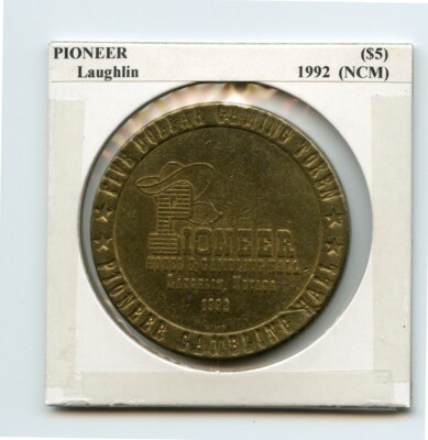 5.00 Token from the Pioneer Casino Laughlin Nevada NCM 1992 | eBay