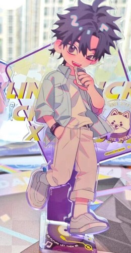 2Pcs/set Link Click Lucas Charles Lu Guang Cheng Xiaoshi Acrylic Stand ...