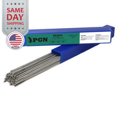 ER4043 5-lbs 3/32" x 16" Aluminum Welding Rod - TIG Filler Rod, TIG Rod ...