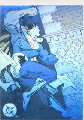 Skybox DC Cosmic Teams Hologram Card Superman #DCH15 A1072 | eBay