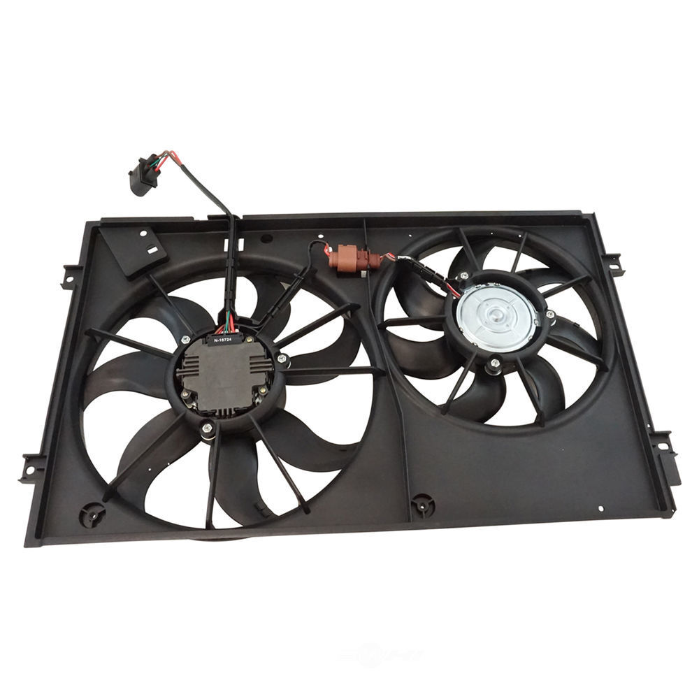 Dual Radiator and Condenser Fan Assembly-Radiator Dual Cooling Fan ...