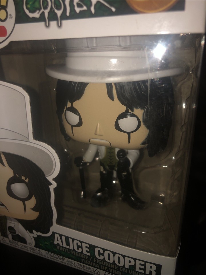 SHOWMAN ALICE COOPER FUNKO POP 68 FIGURE METAL HARD ROCK Pop! Singer ...