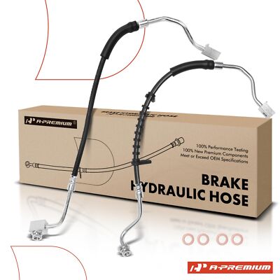 A-Premium 2x Front Brake Hydraulic Hose for Ford Ranger Mazda B2300 ...