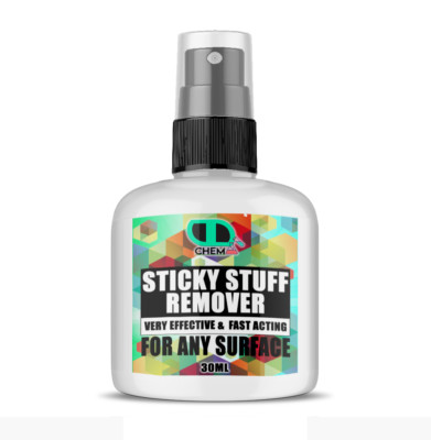 Sticky Stuff - Label, Tar & Adhesive Removal Fluid - 30ml UK SELLER ...