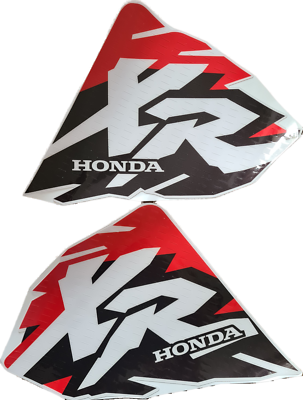 Tank decals stickers Xr 100, XR100R XR100 1997 red black Graphics ...