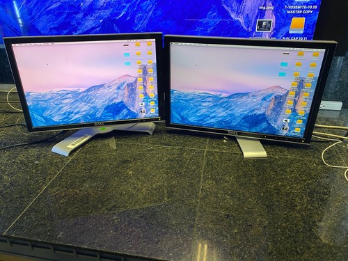 Dell 1908WFPf LCD Monitor & Dell E207WFP 20" -DUAL DISPLAYS | eBay