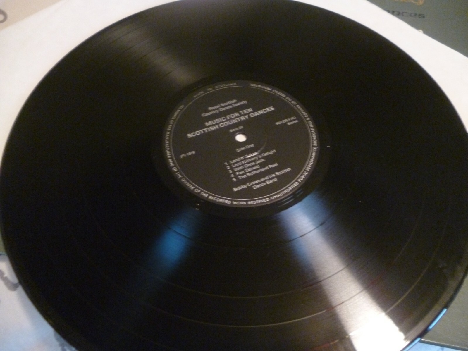 BOBBY CROWE & HIS SCOTTISH DANCE BAND 12" VINYL 1979 | eBay UK