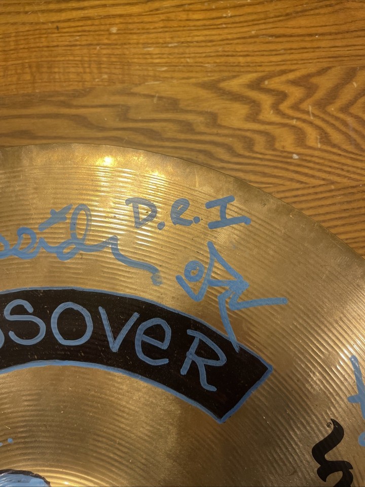 18 Inch Signed zildjianFrom Dri Crossover Thrash Metal | eBay