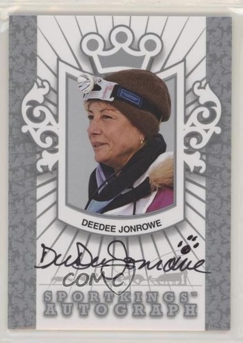 2012 Sportkings Series E - Autograph DeeDee Jonrowe #A-DDJ1 Silver /40 ...