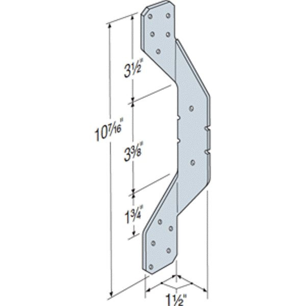 Simpson Strong-Tie H2A Hurricane Tie (Pack of 10) | eBay