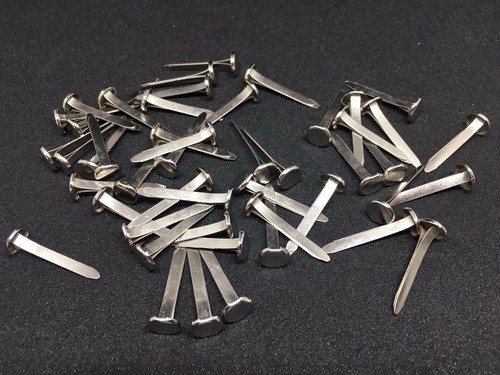 Quality Brass or Sliver Plated Paper Fasteners Split Pins Butterfly ...