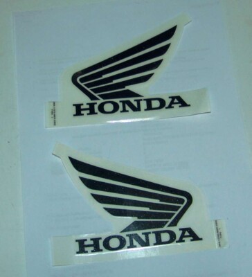 Pair Stickers Tank Honda CBF 500 2004 Black AD770239 | eBay