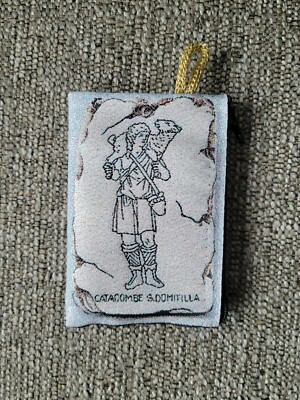 Authentic Vatican City/Rome coin wallet. Blessed by Pope. Catacombs of ...