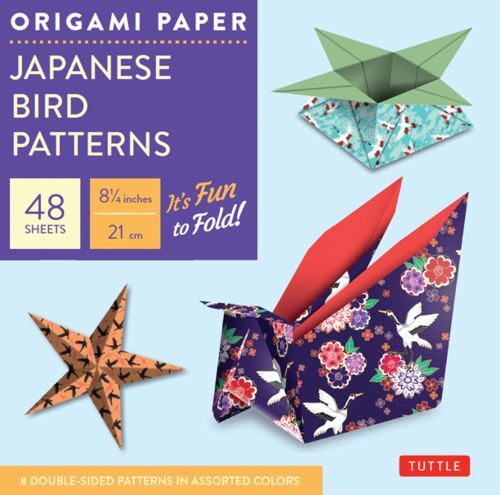 Origami Papier - Japanische Vogel Muster - 8 1/4 - 48 Blatt: Tuttle ...