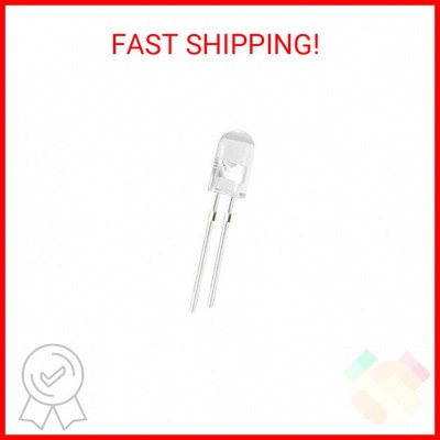 uxcell 20pcs 5mm 940nm Infrared Emitter Diode DC 1.5V LED IR Emitter ...