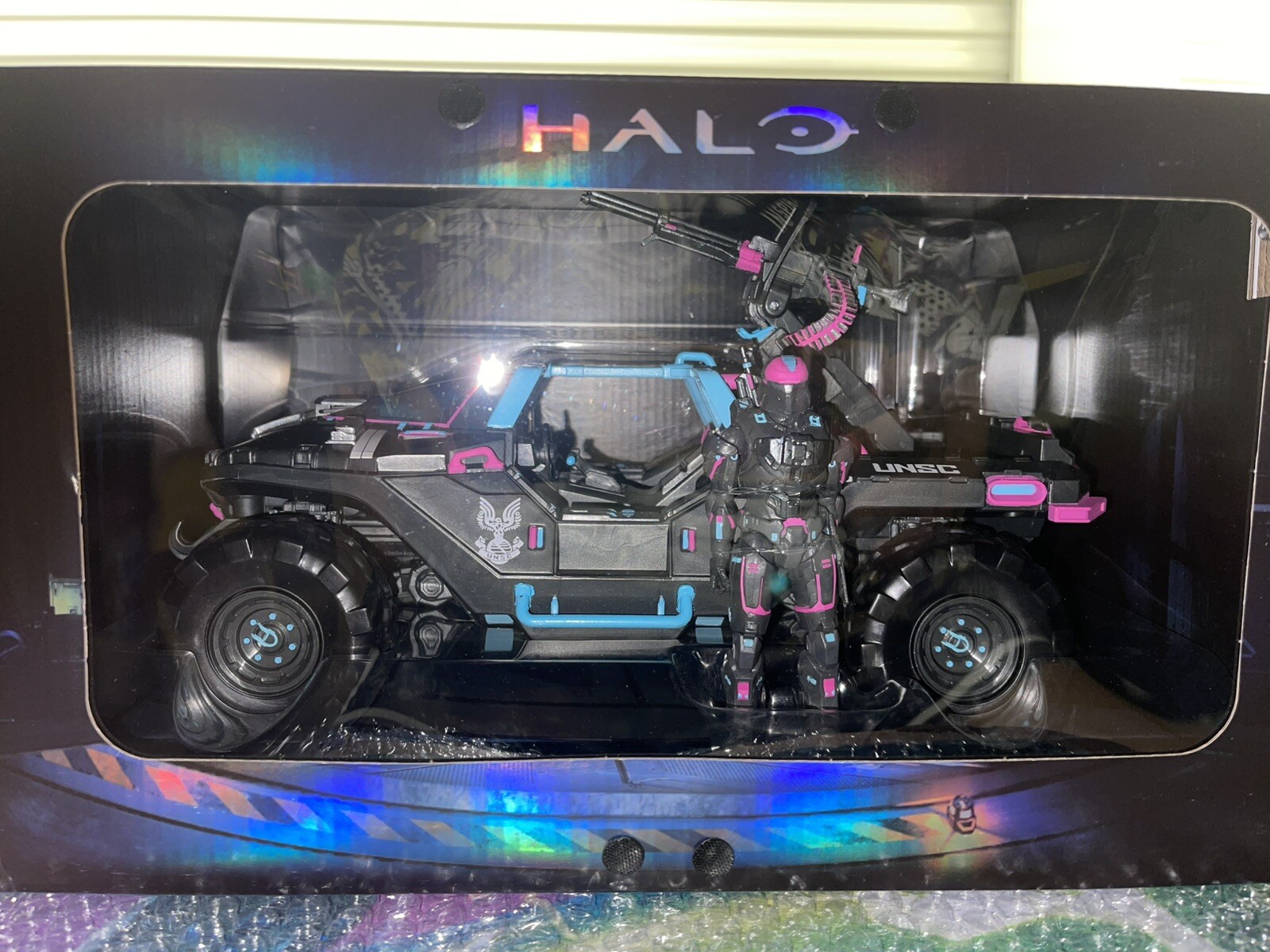 SDCC 2023 Exclusive Jazwares LE Halo Infinite Warthog Neon Superfly ...