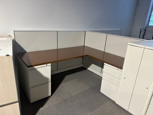 6' x 6' x 46" H Cubicles / Partitions by Herman Miller Canvas | eBay