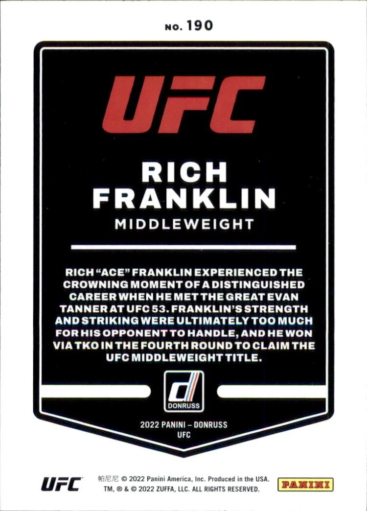 2022 Rich Franklin