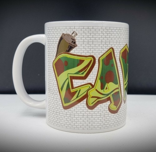 Carp Fishing Graffiti Mug The Perfect Gift For The Urban Carp Angler ...