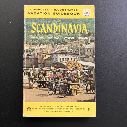 Vintage Travel Book Scandinavia Guidebook 1963 Vacation Scandinavian ...
