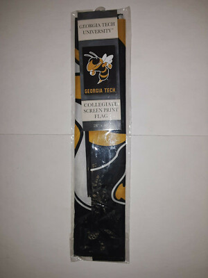 Georgia Tech College Screen Print Banner 28" x 40" | eBay