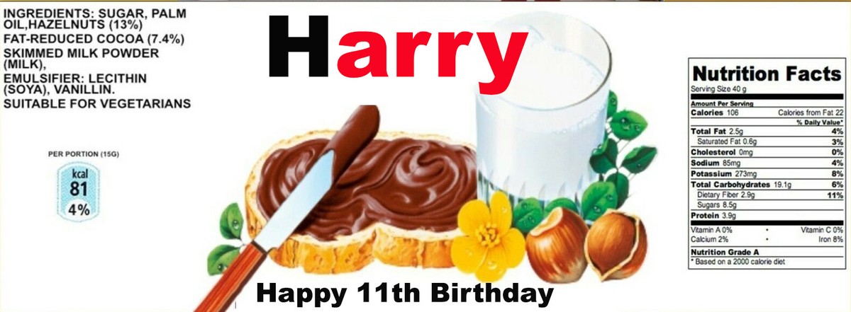 Nutella Label Template Printable Label Templates