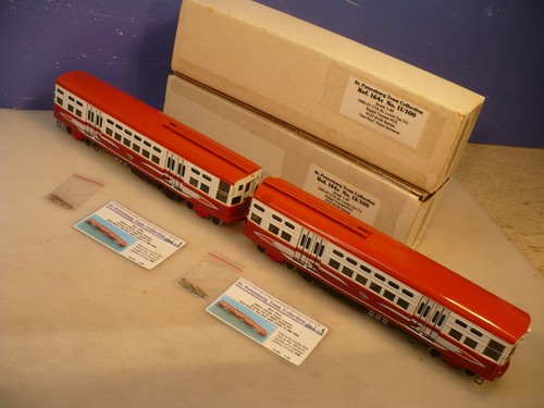 O SCALE St Petersburg Tram CTA St Louis 6127-6130 series 2-Car Set F/P ...