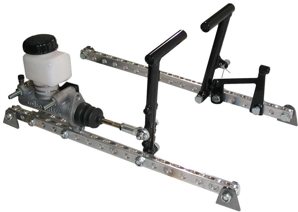 MICRO SPRINT GAS & BRAKE PEDAL ADJUSTABLE SET WITH WILWOOD CYLINDER ...