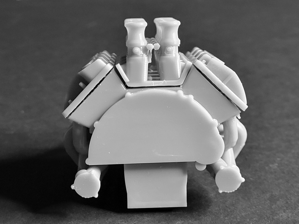 BOSS 9 Kaase Ford BB Tunnel engine 520ci -1 8 12 18 24 amt revell ...