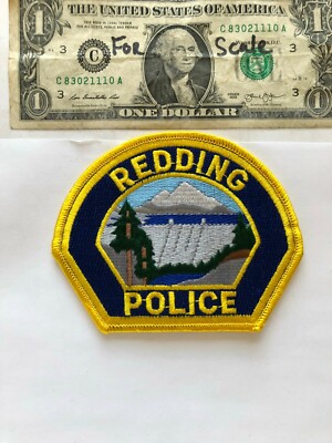 Redding California Police Patch Un-sewn great condition | eBay