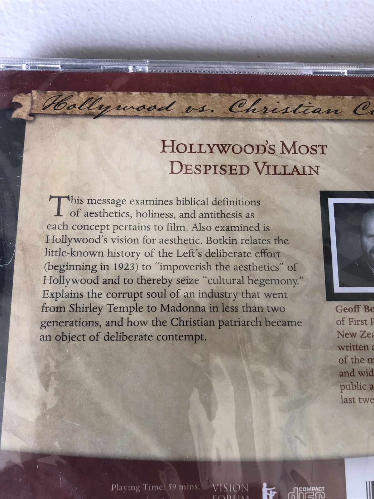 Hollywood's Most Despised Villian 2005 by Geoff Botkin 1933431024 for ...
