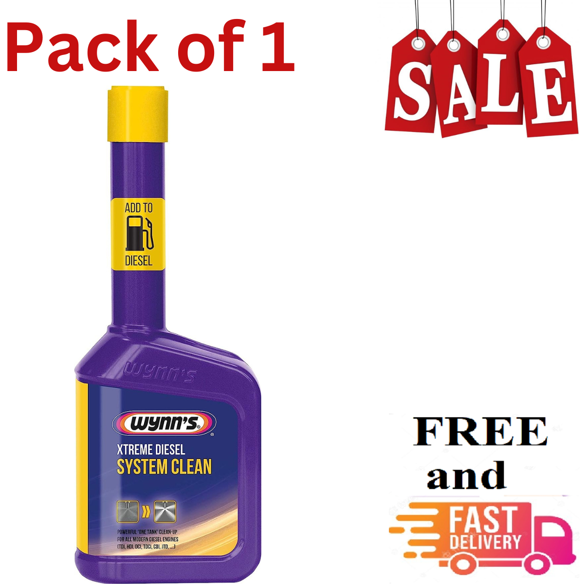 Wynn's Extreme Powerful Diesel Fuel System EGR Valve DPF Cleaner ...