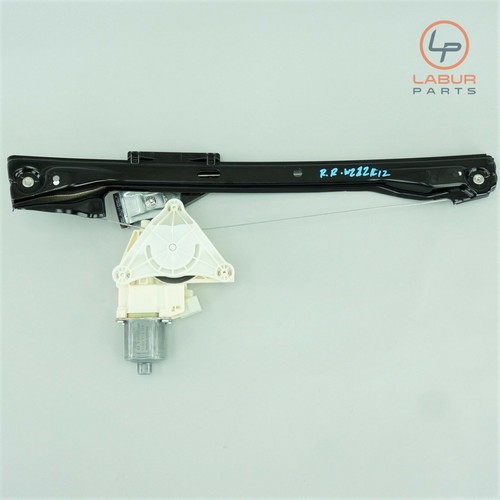 W212 Mercedes 10-16 E Class Rear Right Passenger Window Regulator W ...