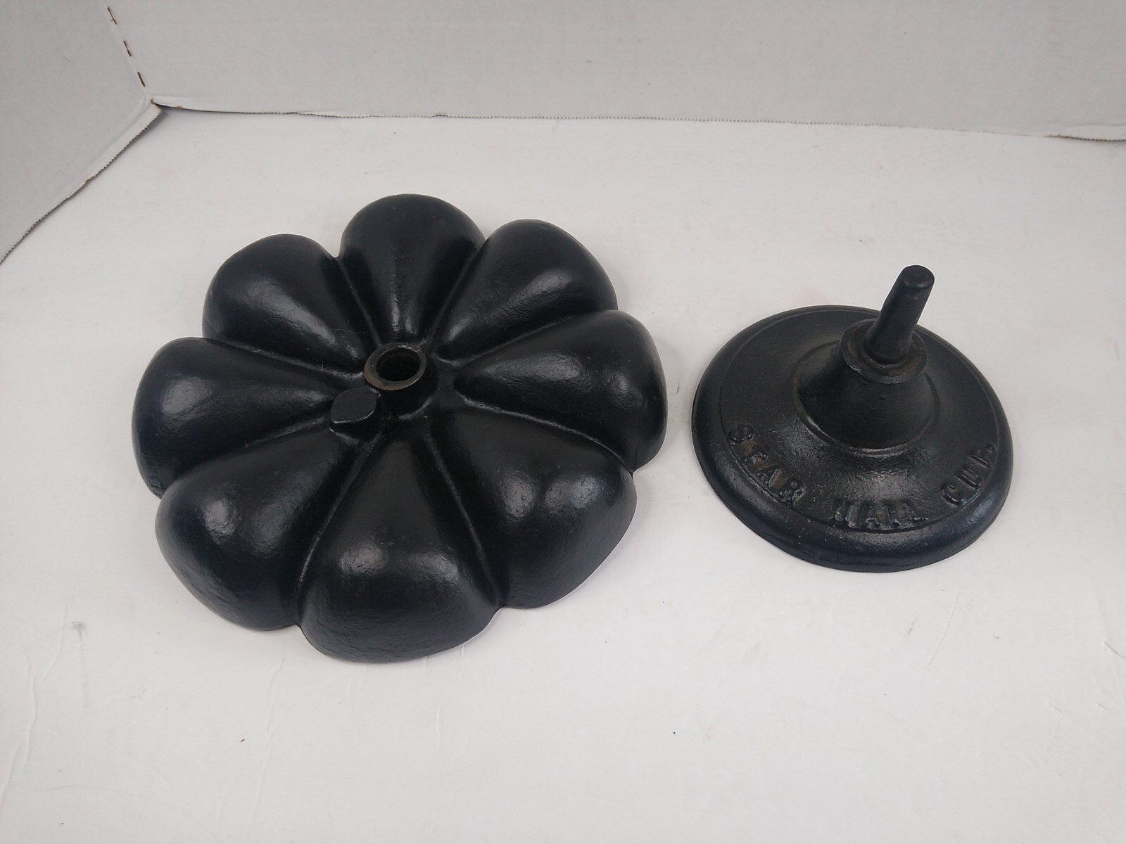 Nice Star Cast Iron Nail Cup Rotating Caddy Cobbler Holder Hardware ...