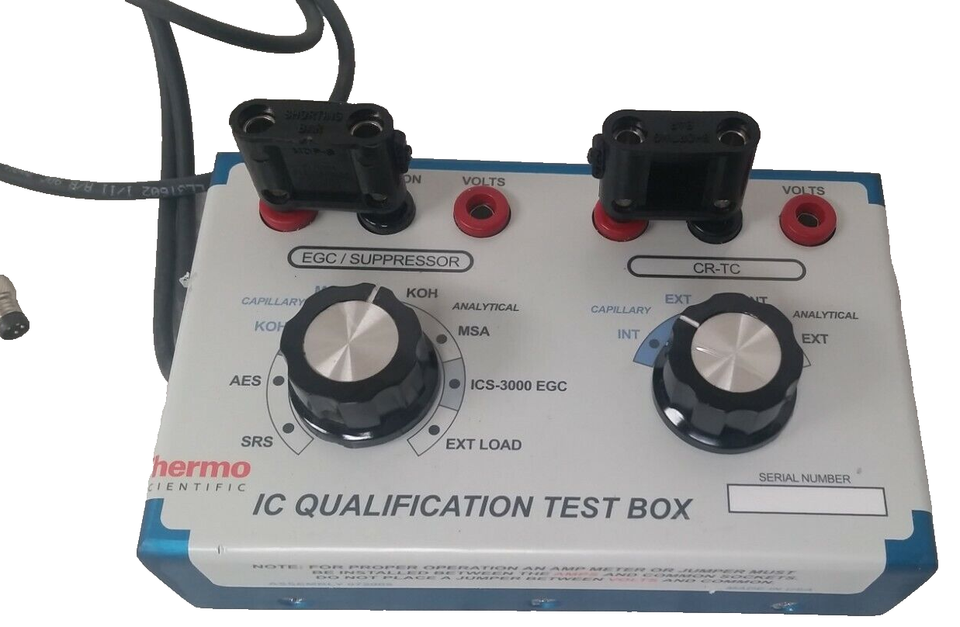 Thermo Scientific 072005 EGC/CR-TC/SRS/AES IC Qualification Test Box | eBay